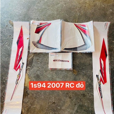 Genuine yamaha red and silver 2010 exciter stamps for all genuine ...