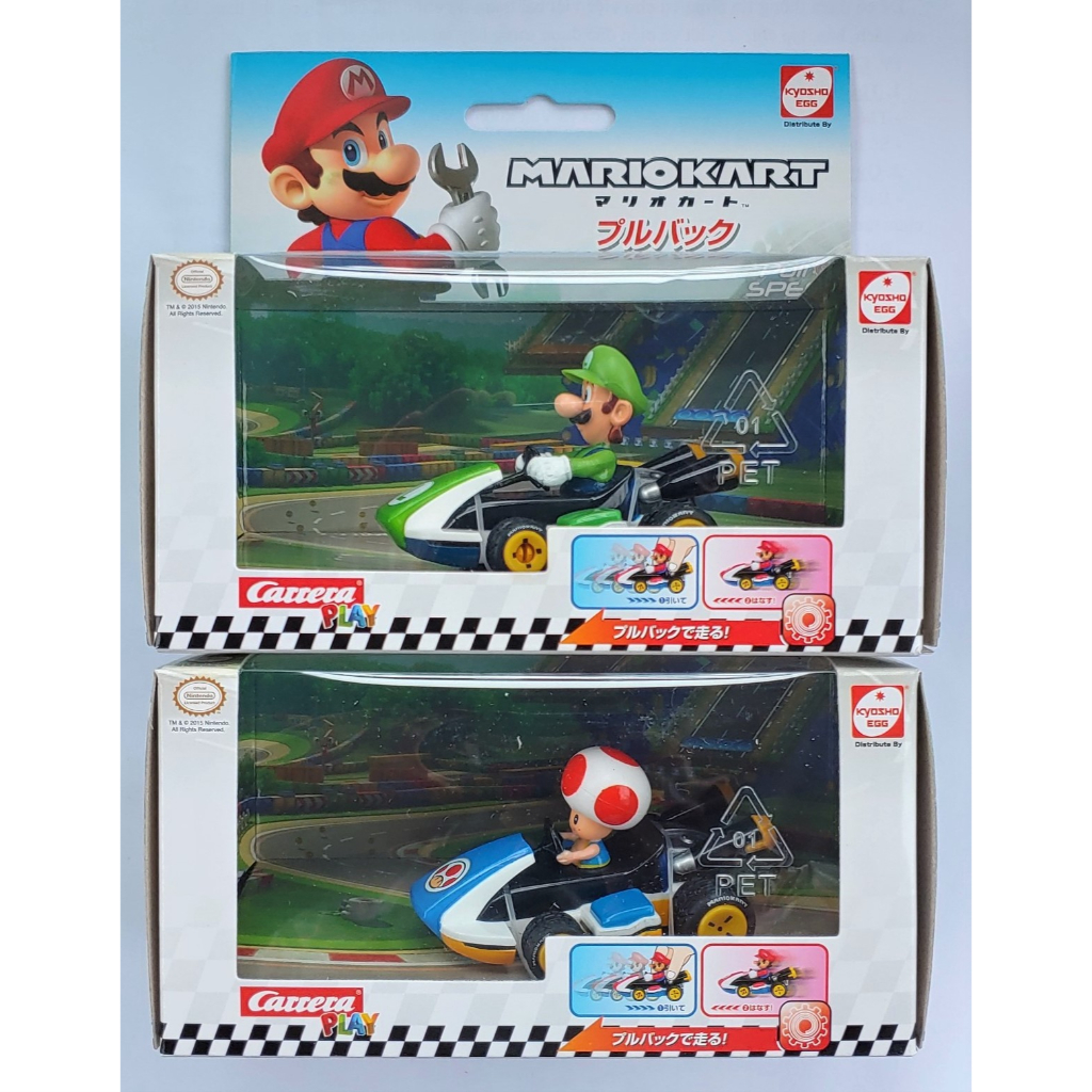 Mario Kart Kyosho Pull Speed Model Car | Shopee Malaysia