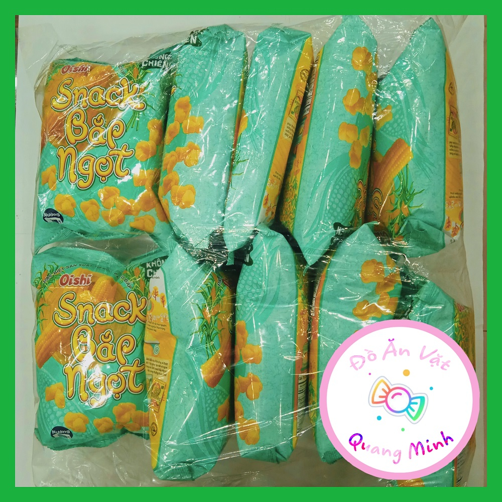 Wholesale bags of Oishi Sweet Corn Snacks, large packs of 32 g/10 packs ...