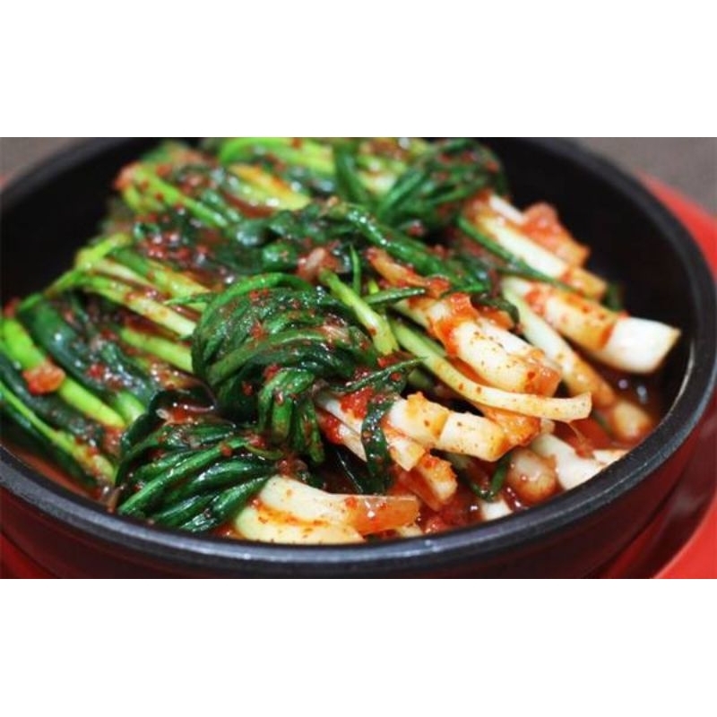 Delivery to HCM Area Only, Korean Green Onion Kimchi 1kg | Shopee Malaysia