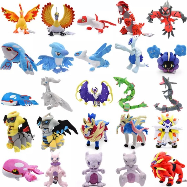 Legendary Pokemon teddy bear collection + Free 1 any cute tattoo ...