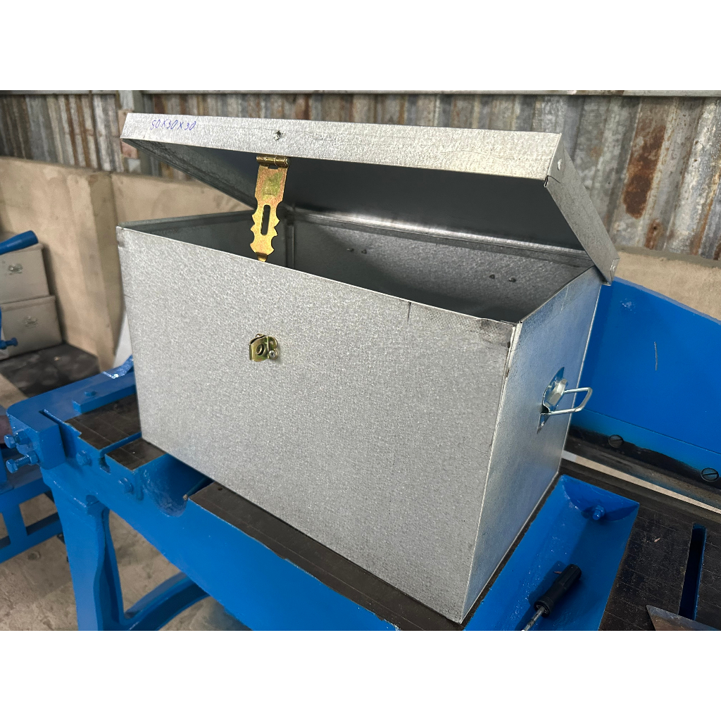 Multi-purpose Corrugated Iron Chest Box Size 60 x 40 x 30cm Material ...