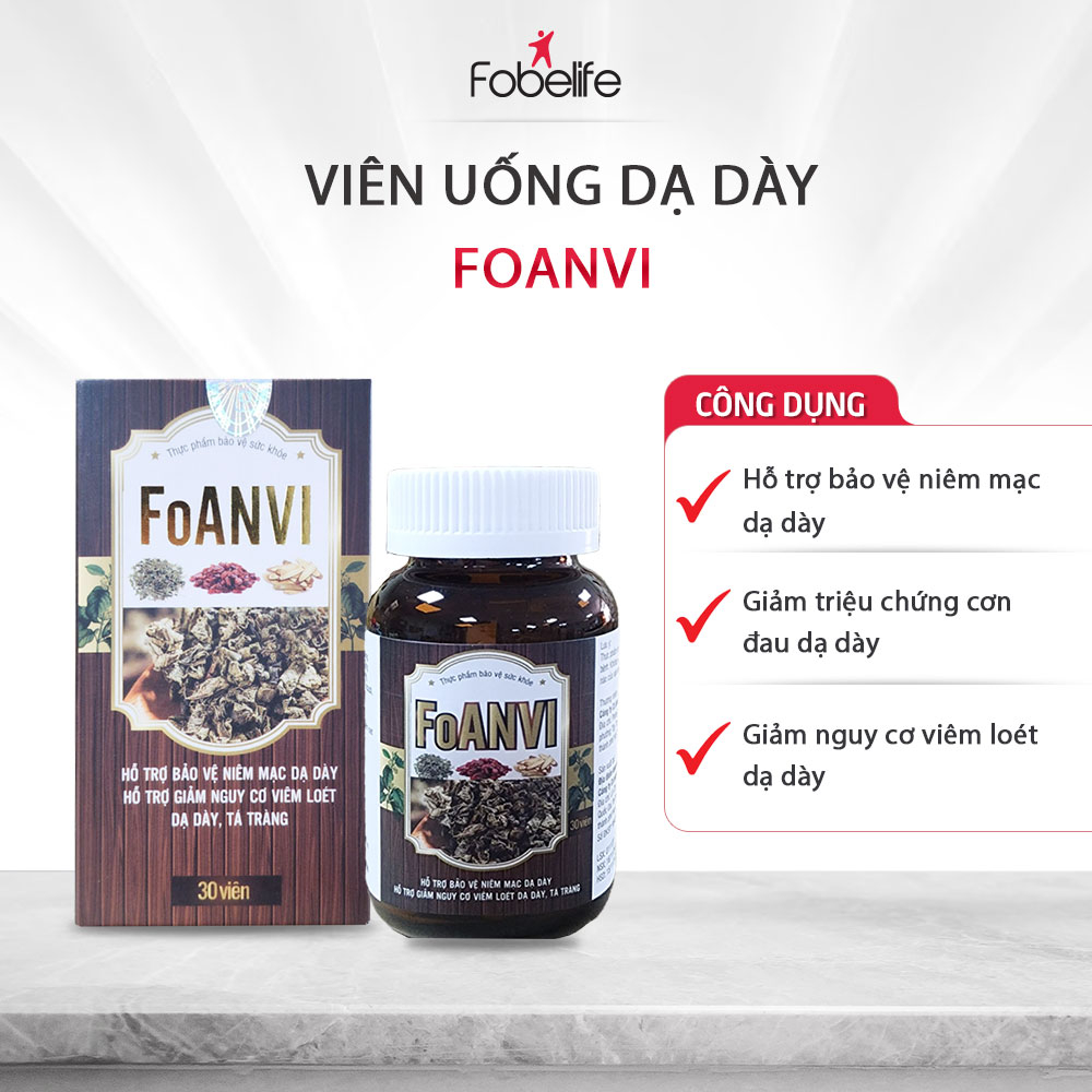 Foanvi Fobbe Pills Support the Protection of Stomach and Duodenal ...