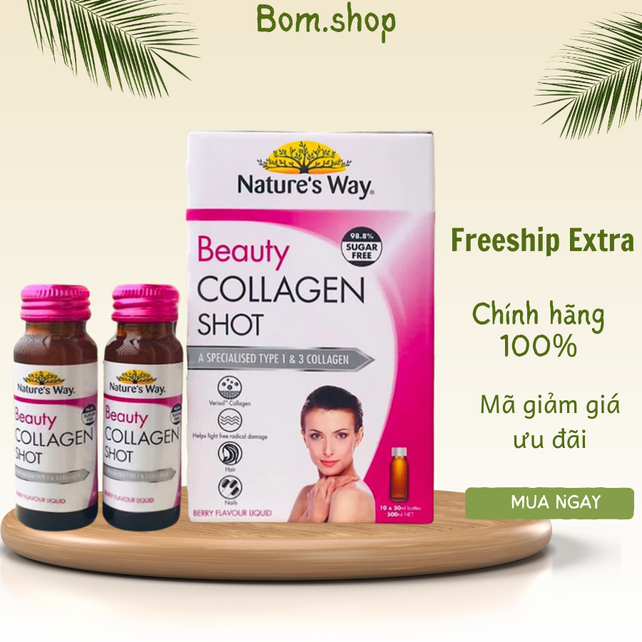 Beauty collagen Shot Liquid, oral collagen Box of 10 Bottles x 50ml Australia | Shopee Malaysia
