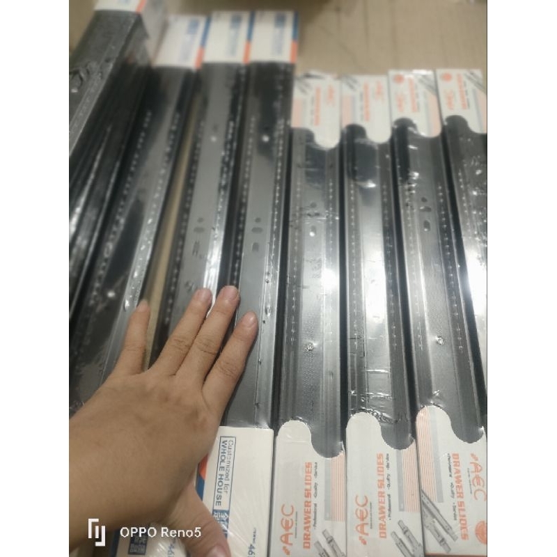 Set Of 3-Storey Slide Ball Rails With 4 cm Horizontal Plate Sizes 20,25 ...