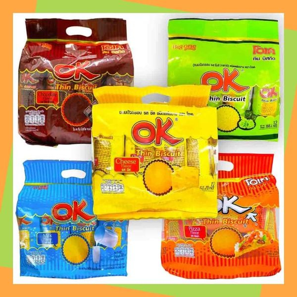 Ok Thai Biscuits (1 Pack Of 12 Small Packs) date 2024 | Shopee Malaysia
