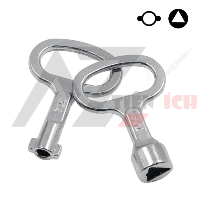 Triangular, round electrical cabinet key, electrical cabinet opening ...