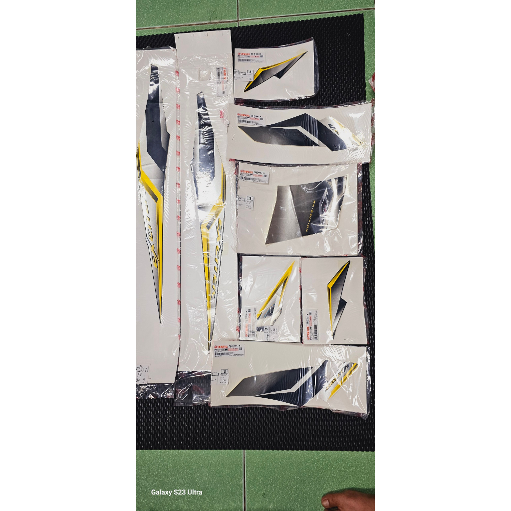 Genuine yamaha 2010 dark gray exciter stamps for all genuine models and ...