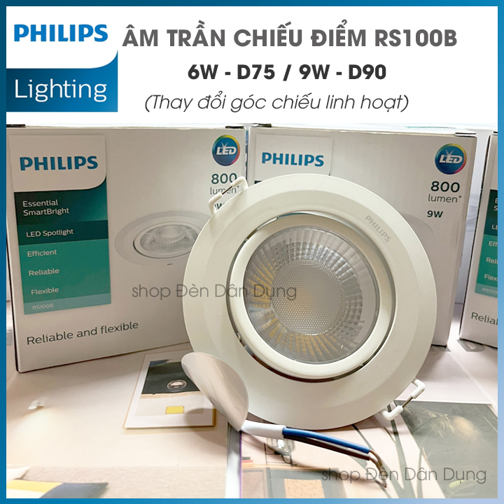 Philips RS100B Recessed LED Ceiling Light - [GENUINE] - Flexible change ...