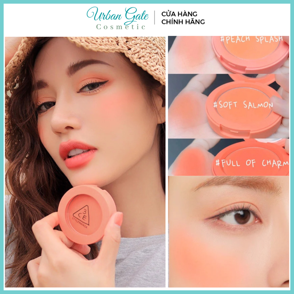 3ce Face Blush 5g Vacosi Natural Studio Blush square box Blush box ...