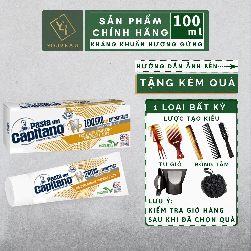 Pasta del Capitano GINGER WITH ANTIBACTERIAL AGENT toothpaste - 100ml ...