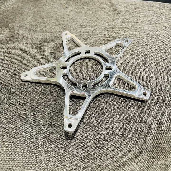 Aluminum disc hub for satria raider mounted on MS01 wheel hub | Shopee ...