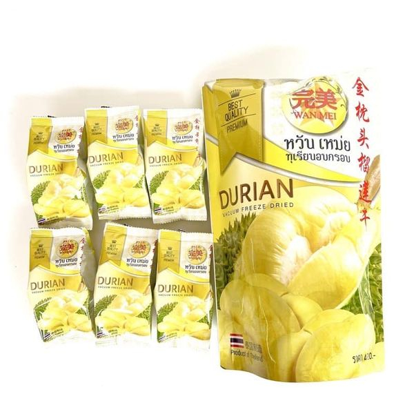 Date 2026 Thai dried durian, large package includes 6 small packages ...