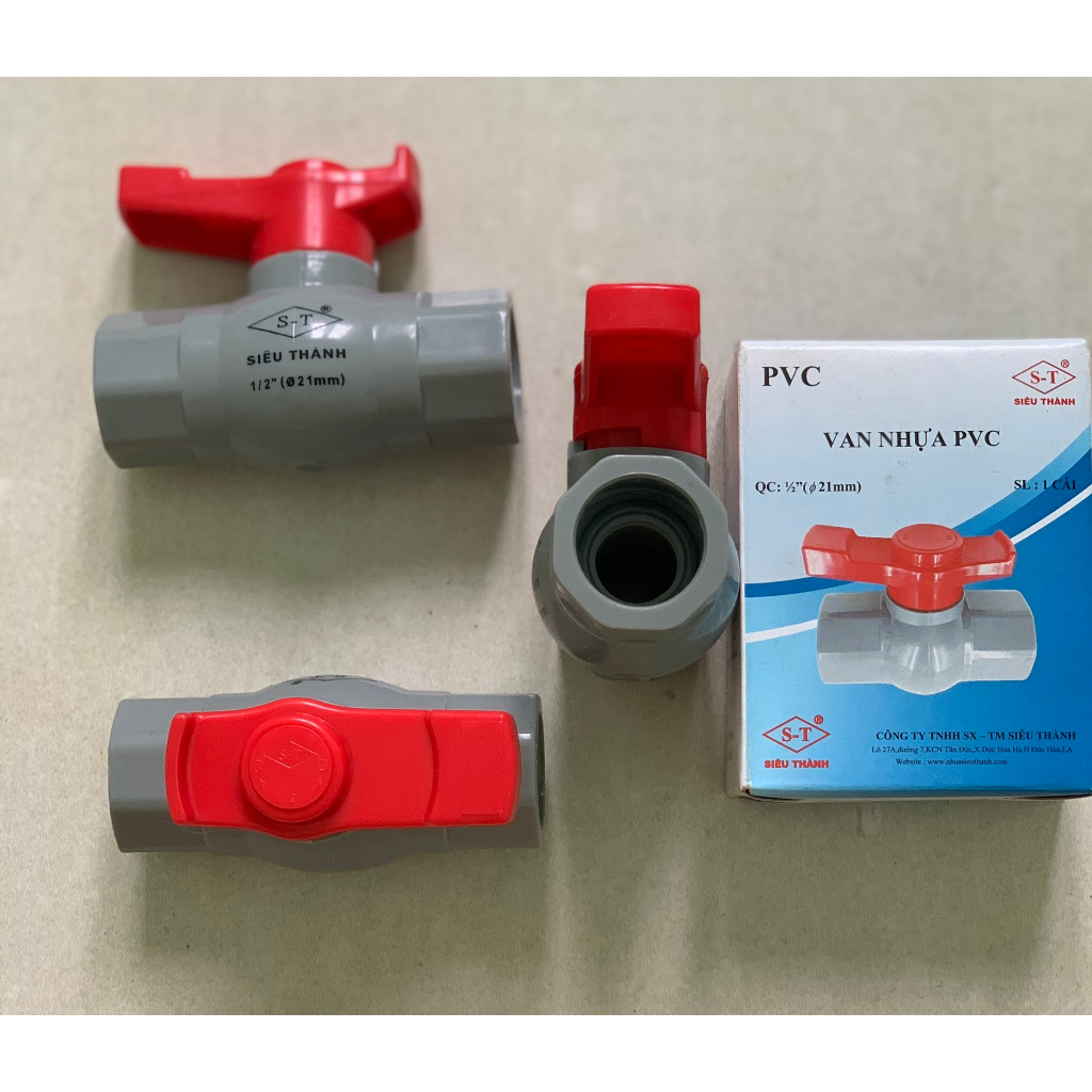 Water pipe valve 21, PVC valve 21, water pipe accessories (Sieu Thanh ...
