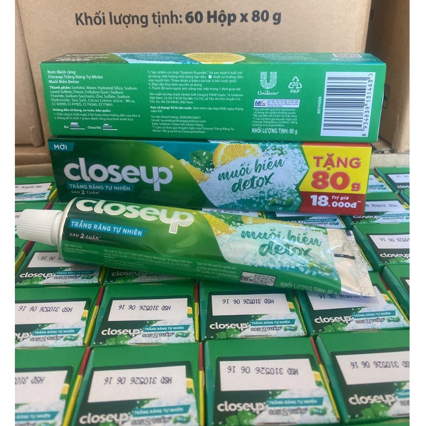 (T12) Closeup Salt Toothpaste 80 gr | Shopee Malaysia