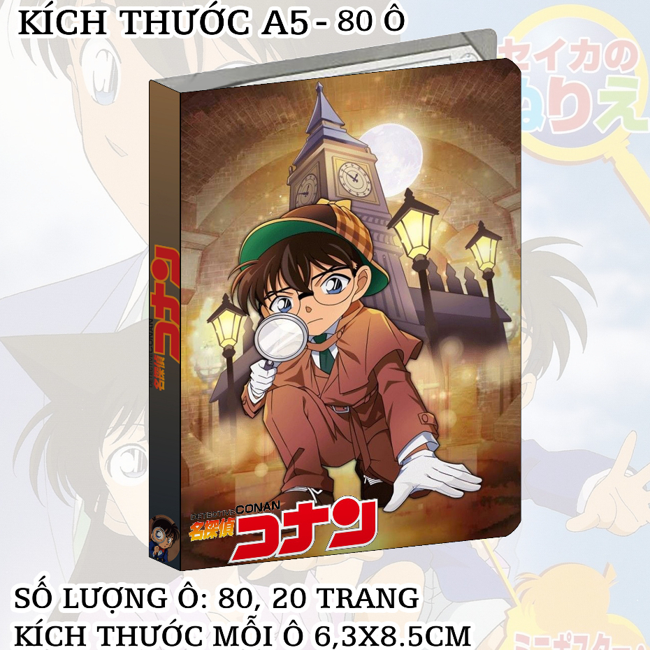 Detective CONAN card BOOK DETECTIVE chibi anime card book | Shopee Malaysia