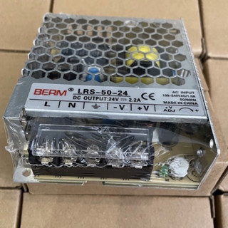 Pulse power supply 50W 12VDC, 24VDC BERM, Model LRS-50-24, LRS-50-12 ...
