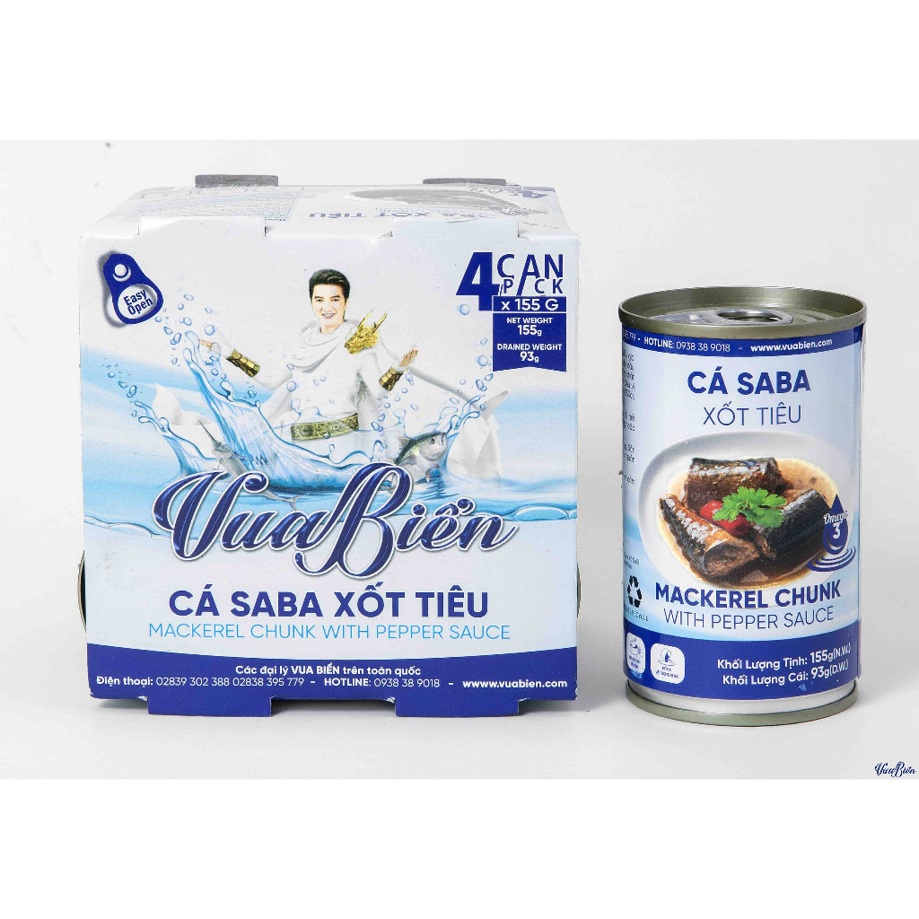 (DATE December 13, 2024 ) Saba Canned Fish with Sea King Pepper Sauce ...