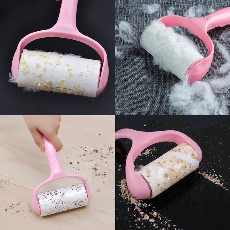 Dust Roller for Cleaning Clothes, Bed Sheets, Sofa, Dog and Cat Hair ...