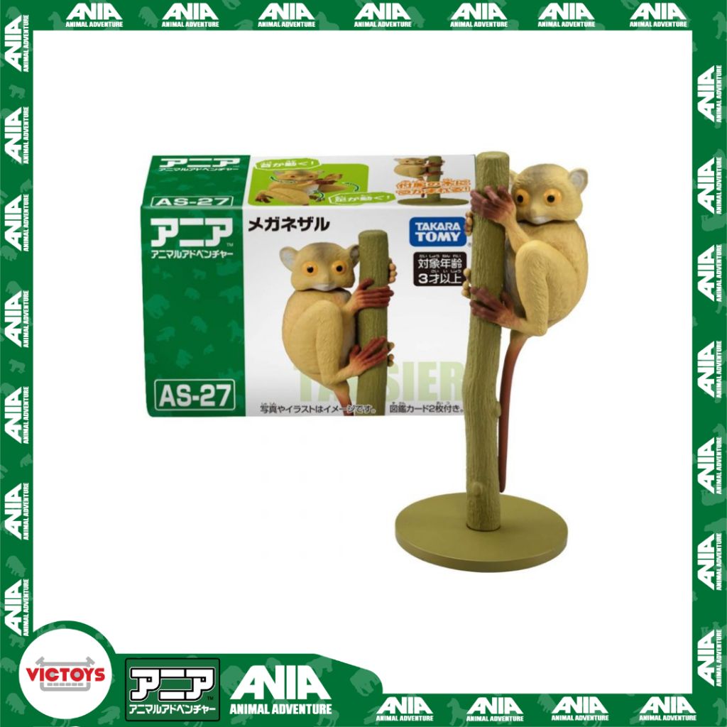 Ania AS-27 Tarsier Dwarf Monkey Animal Model 209379 Fullbox Genuine ...