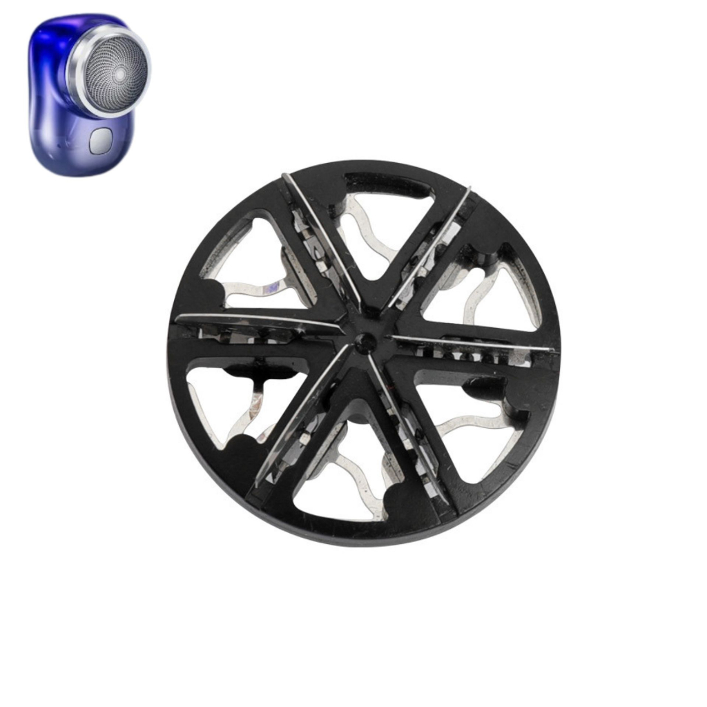 Mini Shaver razor blade type 6 hexagonal tail blades (Black type ...