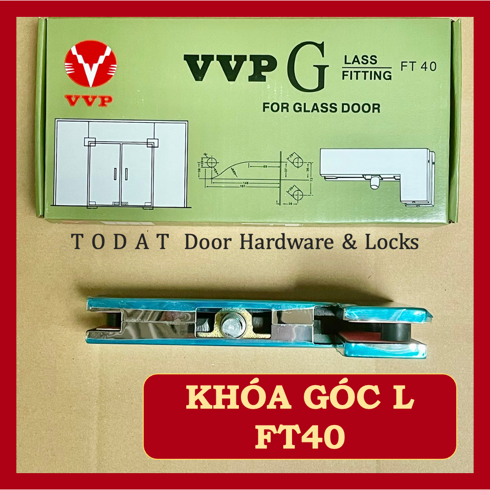 Tempered Glass Clip VVP Floor Hinge (Top Clip, Bottom Clamp, Corner ...