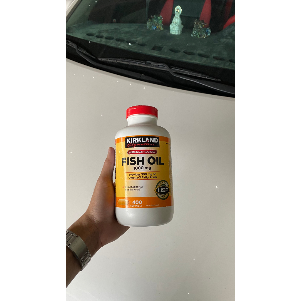 Omega 3 Fish Oil Kirkland Fish Oil 400 Tablets - Imported America ...