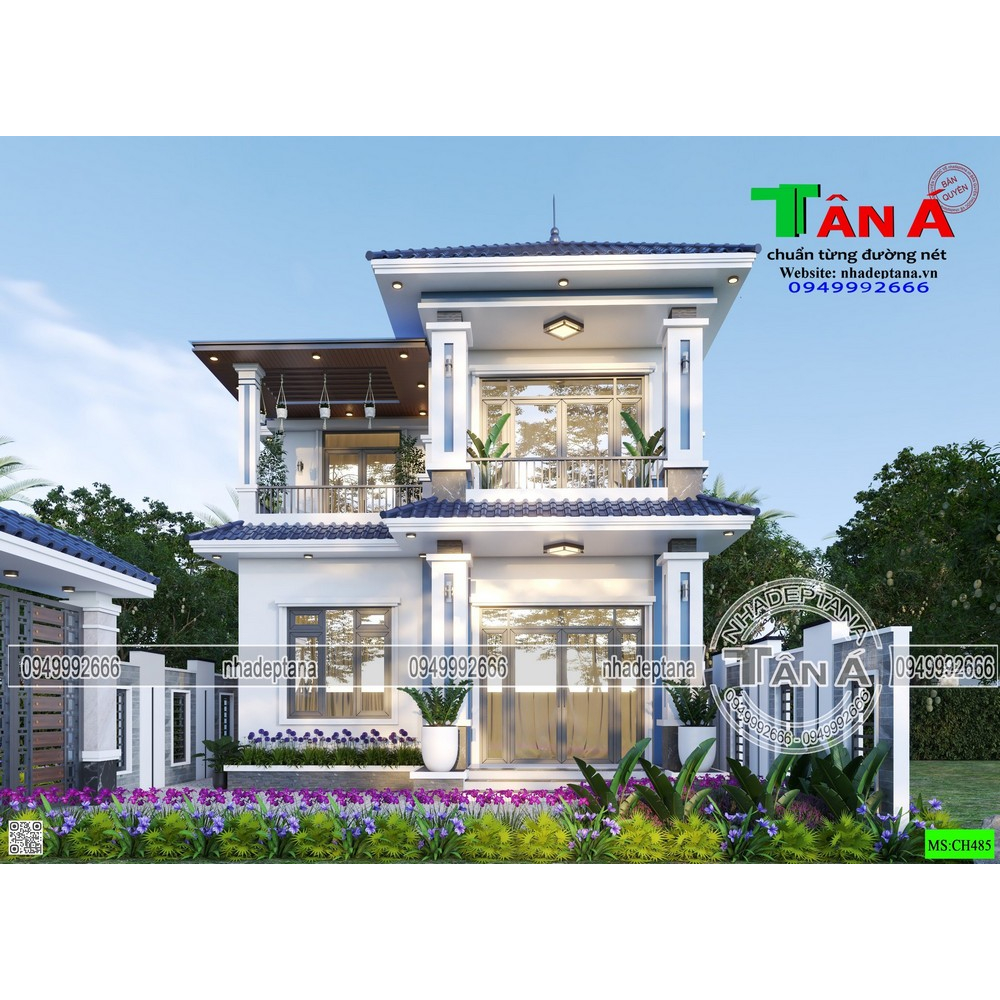 Beautiful House Design MODERN 2-STORY JAPANESE ROOF HOUSE 3 BEDROOMS IN ...
