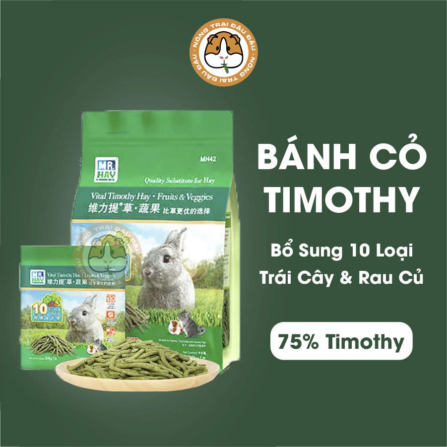 Timothy MrHay Grass Cake For Rabbits, Chubby Beetles, Chinchilla ...