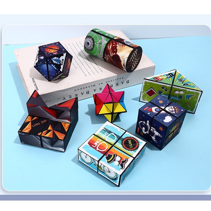 Combo of 6 1st generation variant Rubik's cubes from MALABEO KIDS for ...