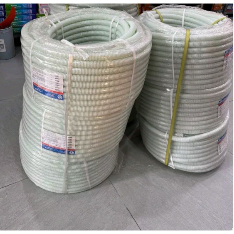 Elastic wire conduit, chicken intestine pipe SP D16, D20, D25, | Shopee ...