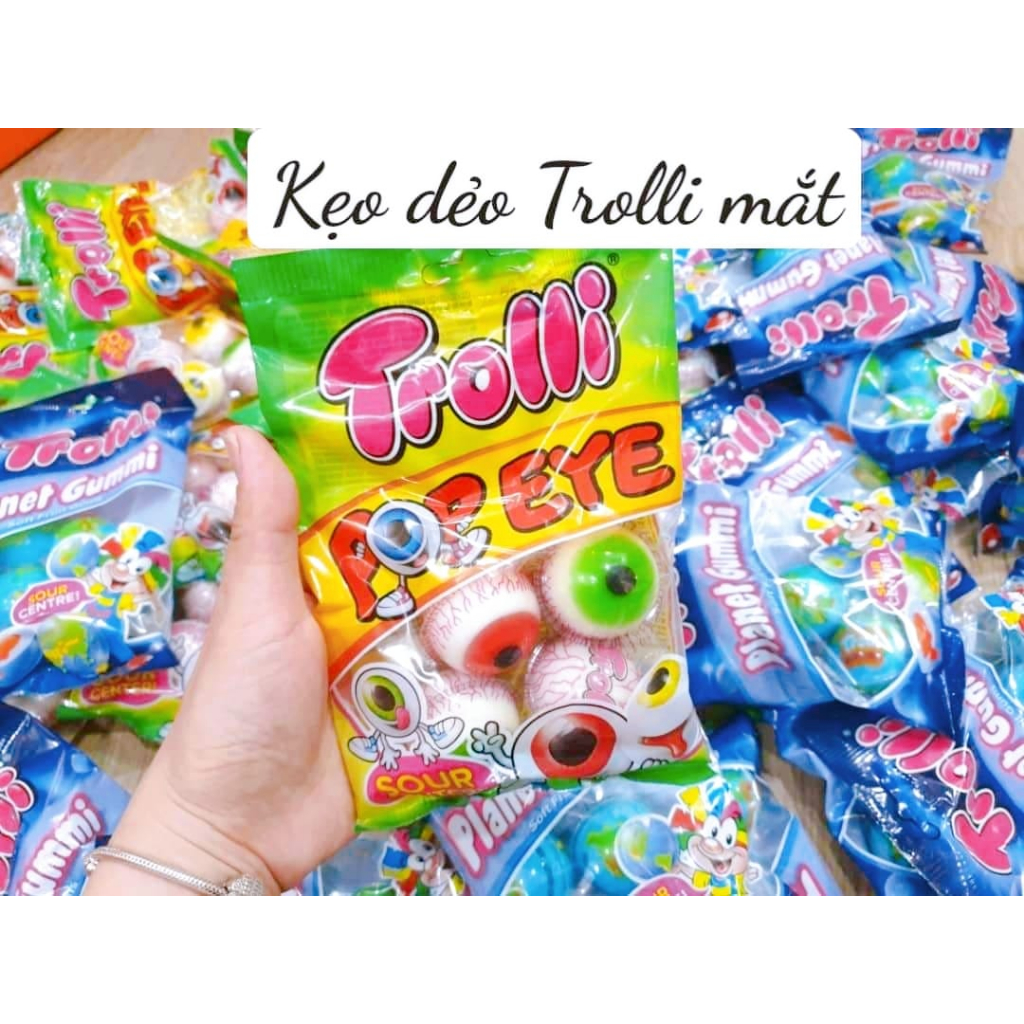 German Trolli Popeye eye-shaped marshmallows (4 pieces) | Shopee Malaysia