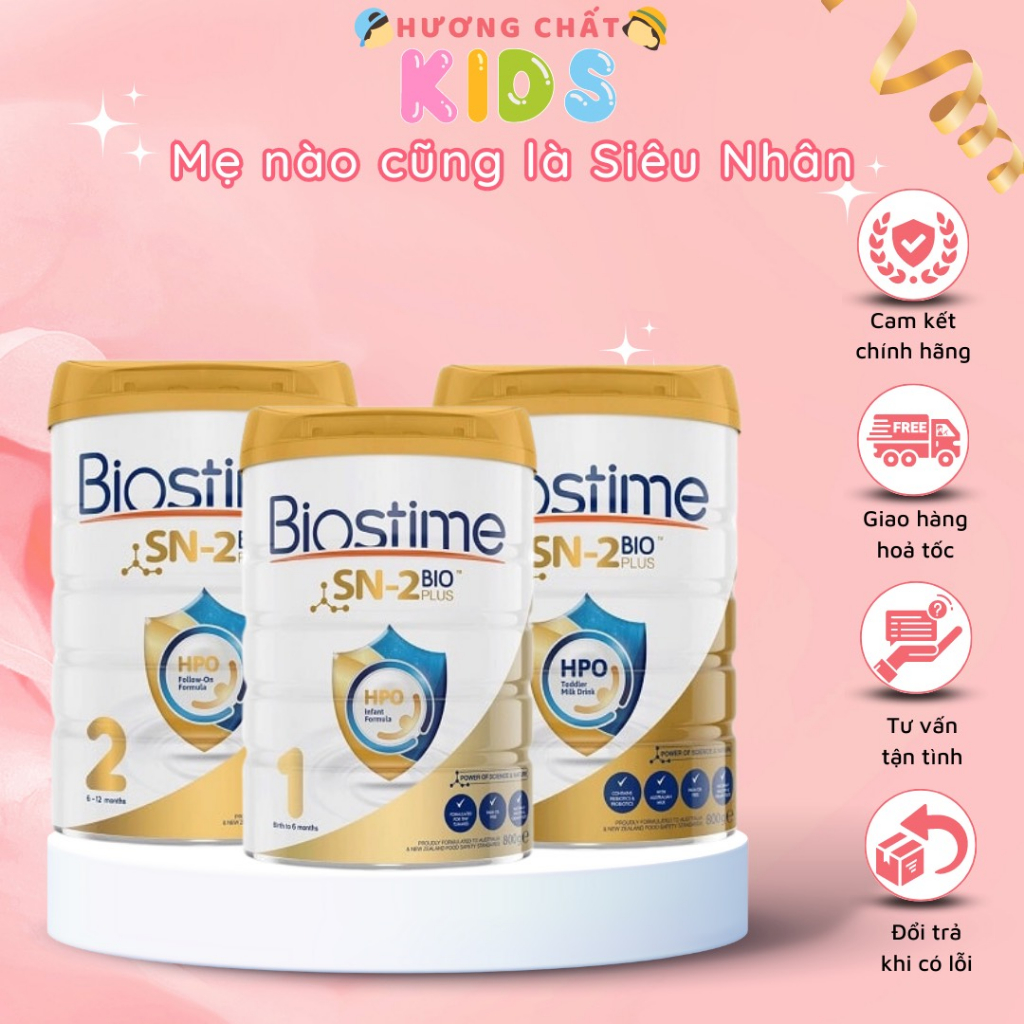 Biostime SN-2 Bio Plus HPO Cow's Milk - ON FORMULA CAN - Enhances ...