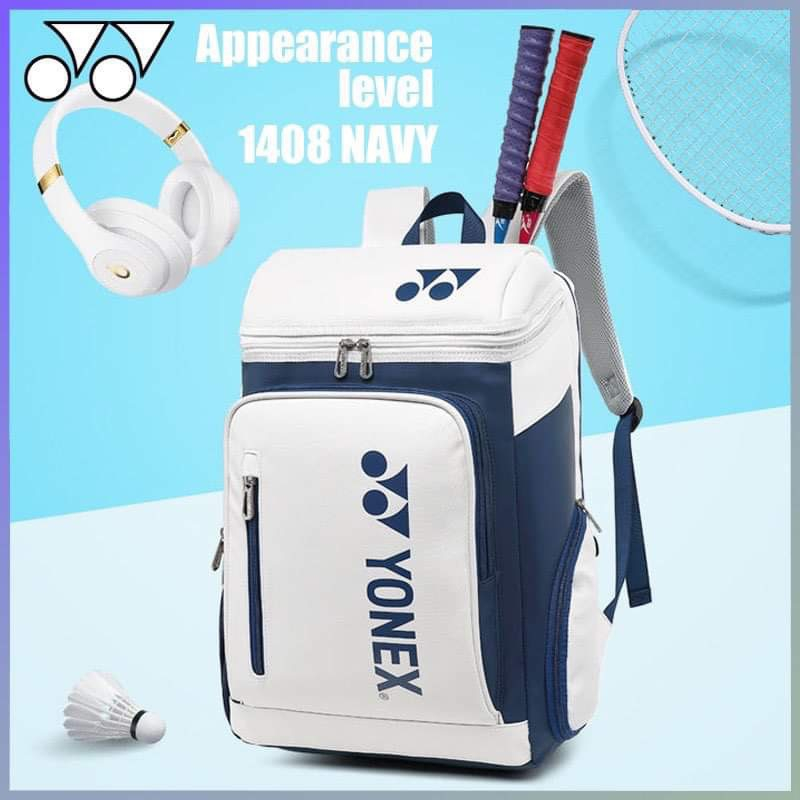 Badminton backpack 1408 high quality PU leather in many colors (ACTUAL ...