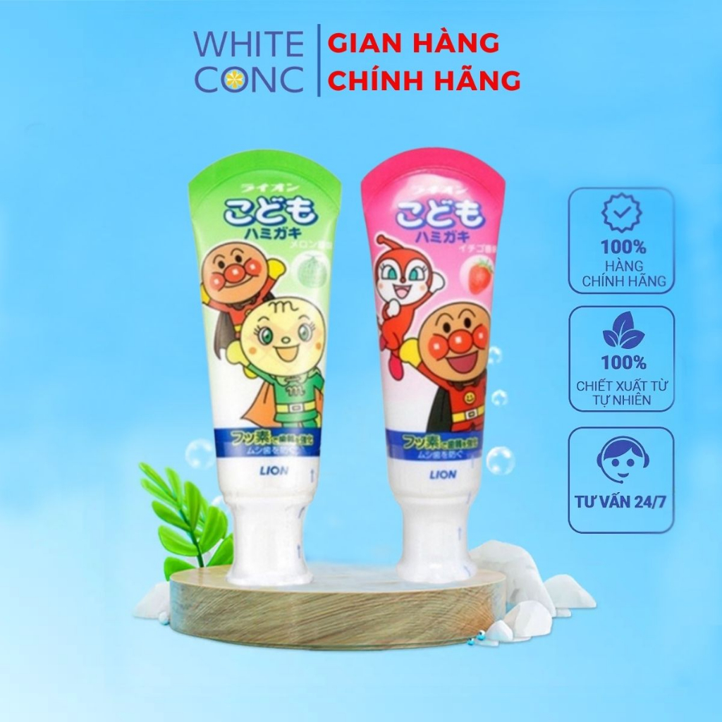 Japanese Lion swallowable toothpaste for children 40g | Shopee Malaysia