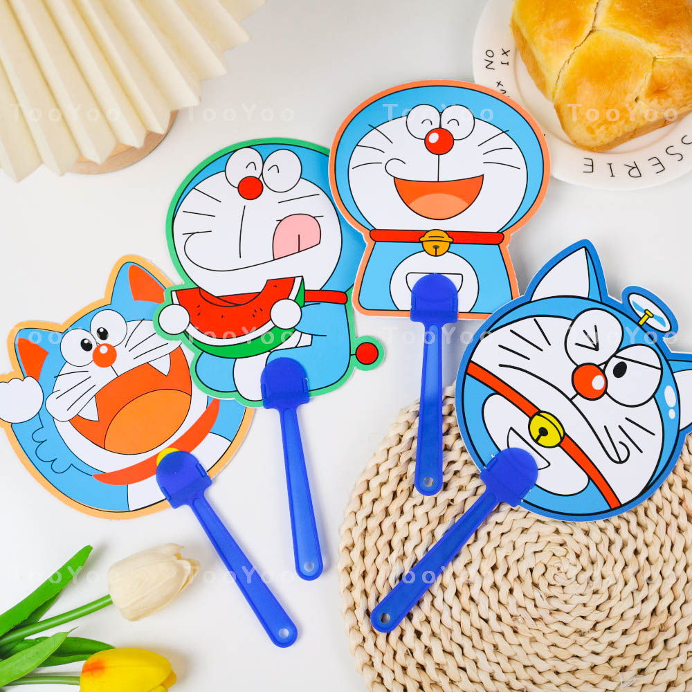Cute DORAEMON DOREMON handheld fan TooYoo BK00006 | Shopee Malaysia