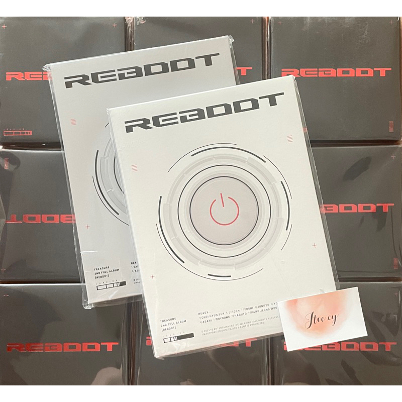 Reboot - Treasure photo set with original seal | Shopee Malaysia