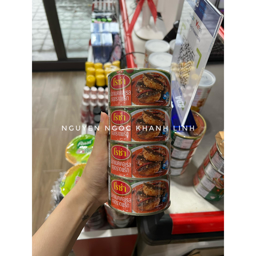 Spicy Canned Fish / Super Delicious Fried Mackerel Roza Thailand 140g ...