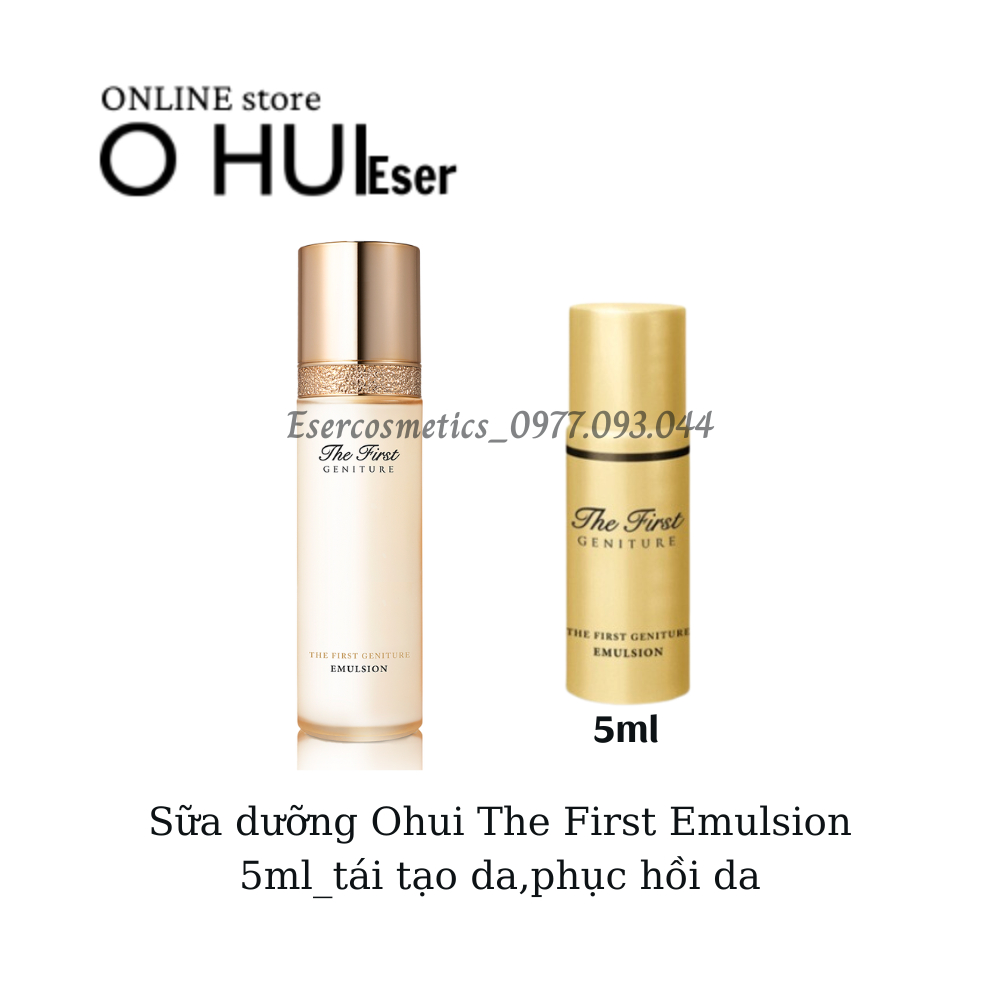 Ohui The First Emulsion 5ml_skin regeneration, skin recovery_eser ...