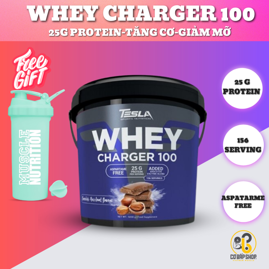 Tesla Whey Charger 100 - Cheap Whey Students -Helps Muscle Development ...