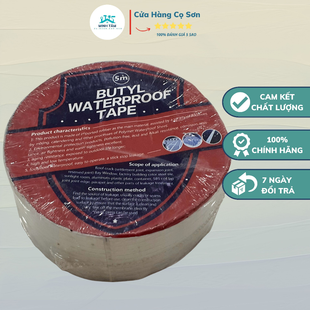 BUTYL WATERPROOF TAPE - Ceiling Waterproofing - Super Adhesive ...