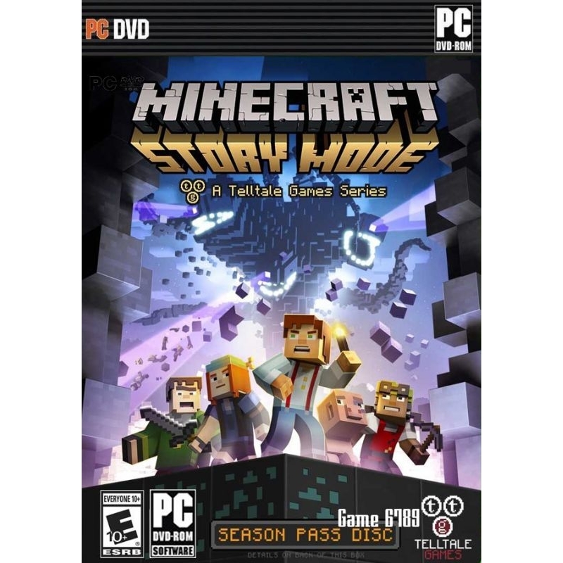 Minecraft Story Mode - 1 DVD | Shopee Malaysia