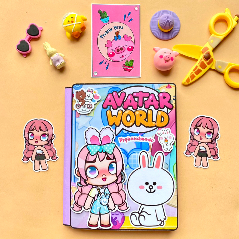 (new) Avatar World Paper Doll House | Shopee Malaysia