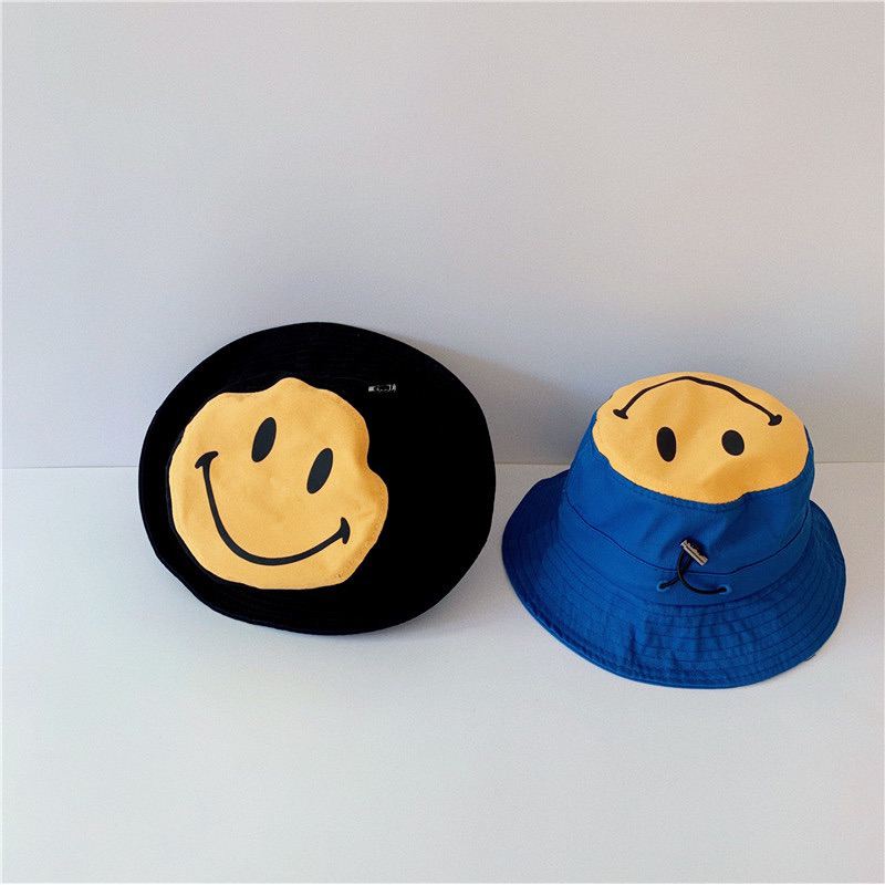 Smiley face bucket hat for children (52cm) | Shopee Malaysia