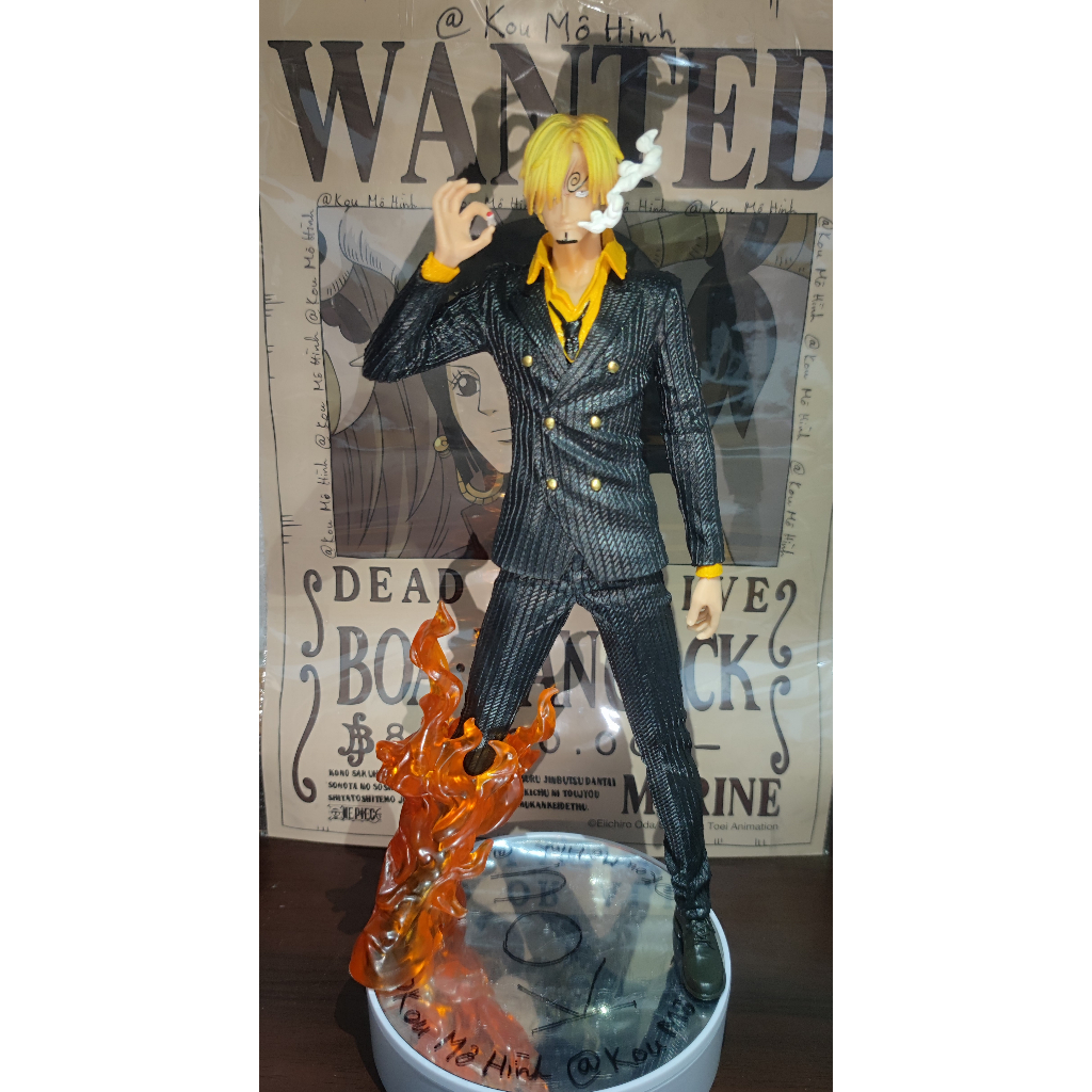 One piece Character Model - Vinsmoke Sanji - Uk Ba Sanji - Fire Foot ...