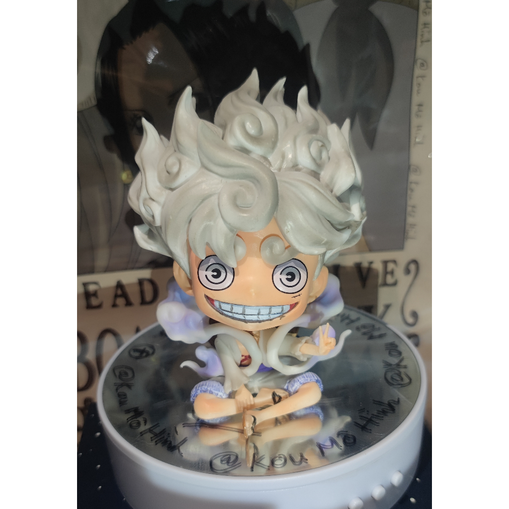 One piece Character Model - Monkey D. Luffy Gear 5 Chibi - Nika Chibi ...