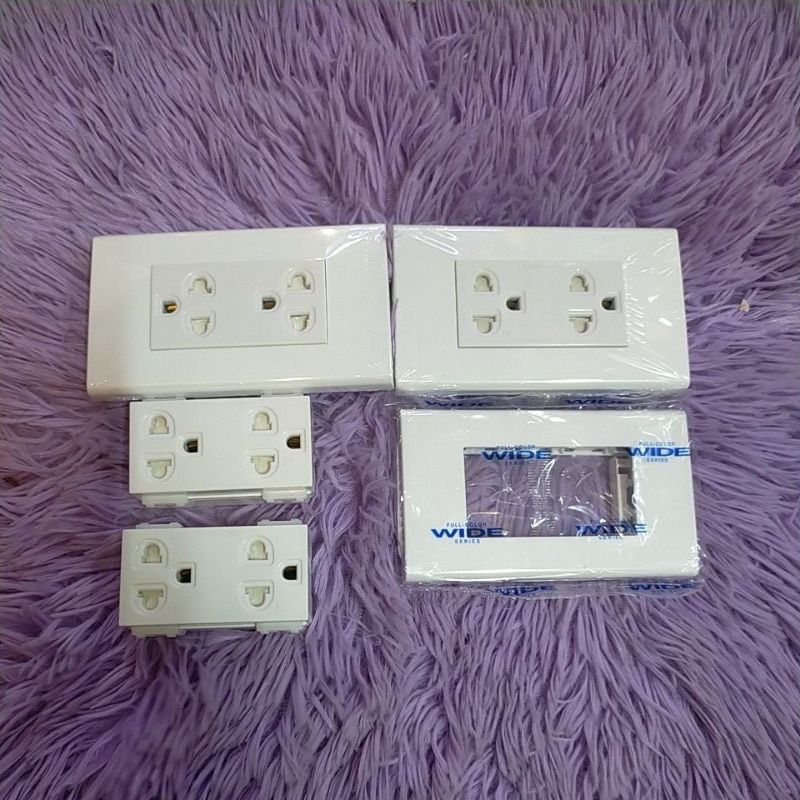 Panasonic 3-pin double socket (Genuine) | Shopee Malaysia