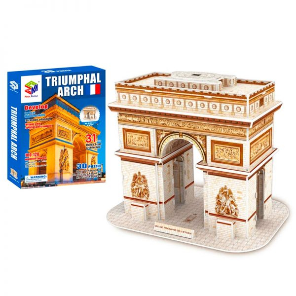 3d Paper Model of Arc de Triomphe G168-21 [31 Details] | Shopee Malaysia