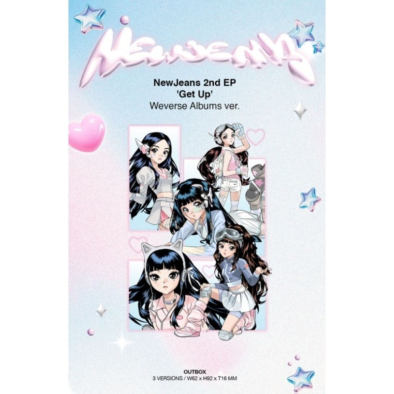 [NEWJEANS] Album GET-UP Weverse ver | Shopee Malaysia