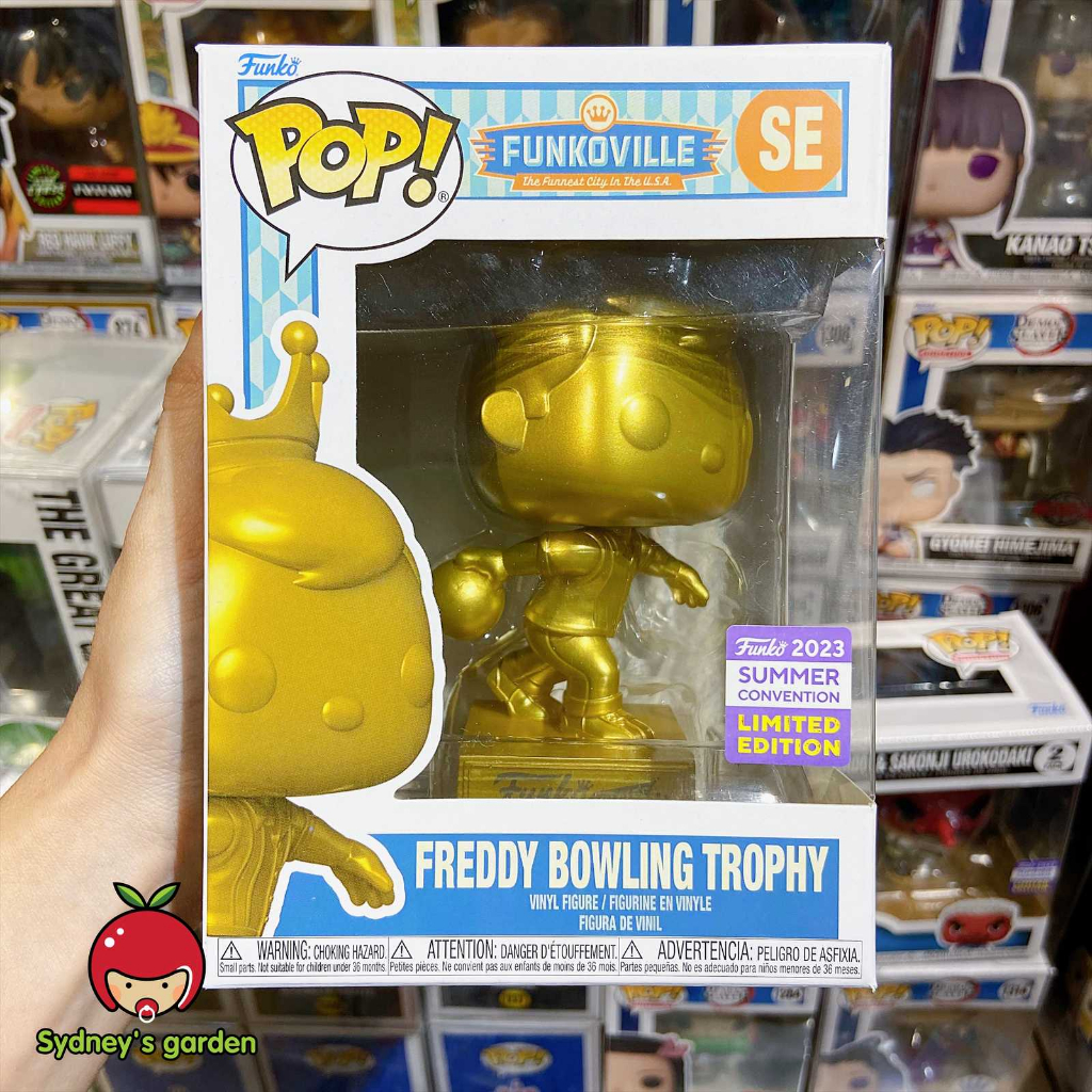 Funko Pop FREDDY FUNKO Figure - FREDDY BOWLING TROPHY (SDCC2023 ...